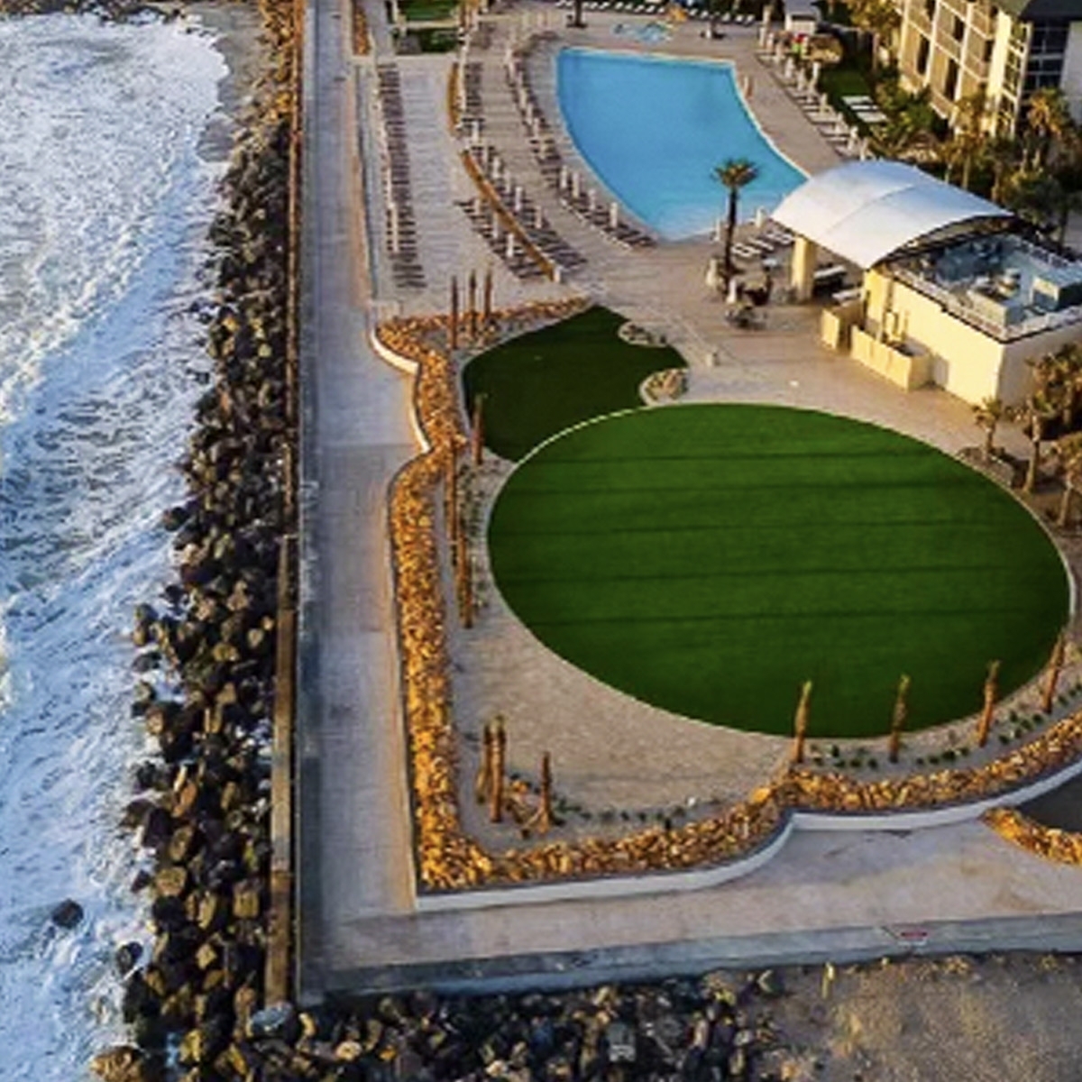 Coastal Elegance Meets Playful Charm: AmeriPlay Installation at Embassy ...