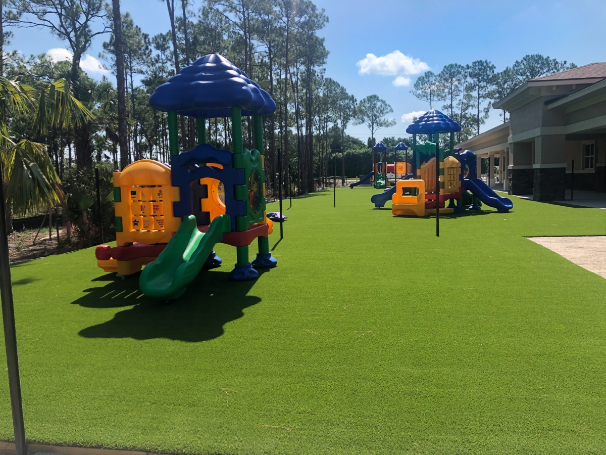 Ameriplay Playground Installation - American Syn-Turf