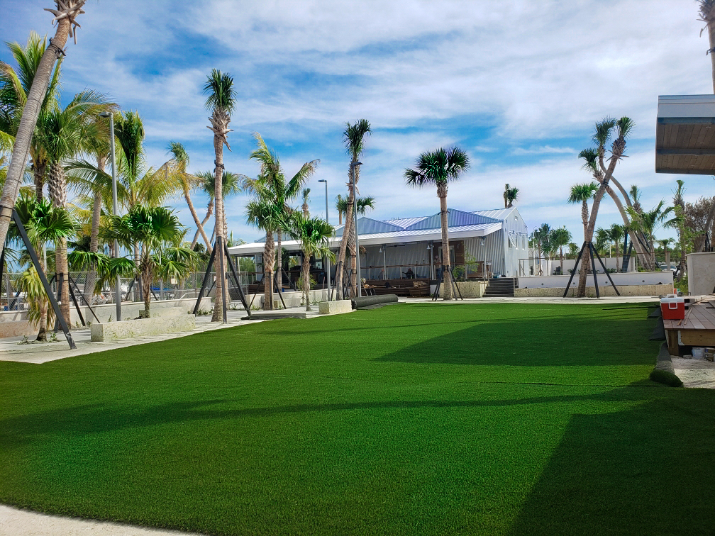 AST SuperScape Max Synthetic Grass Installation - Florida Keys